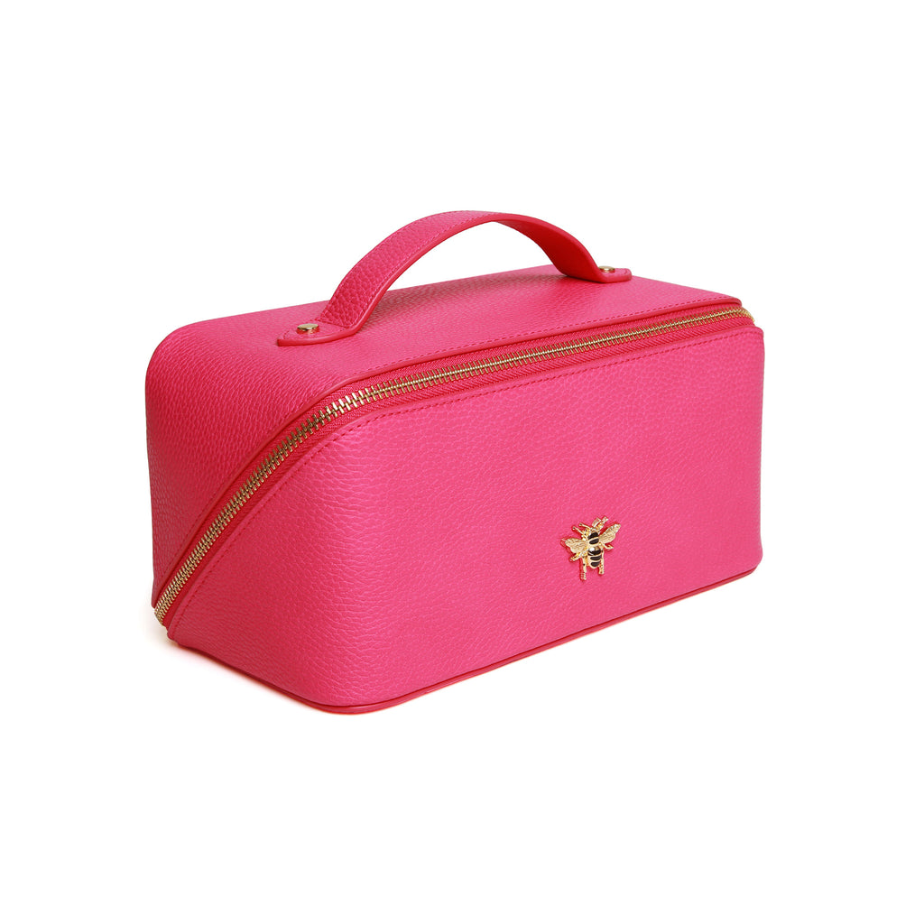 Hot Pink Train Case – Alice Wheeler London