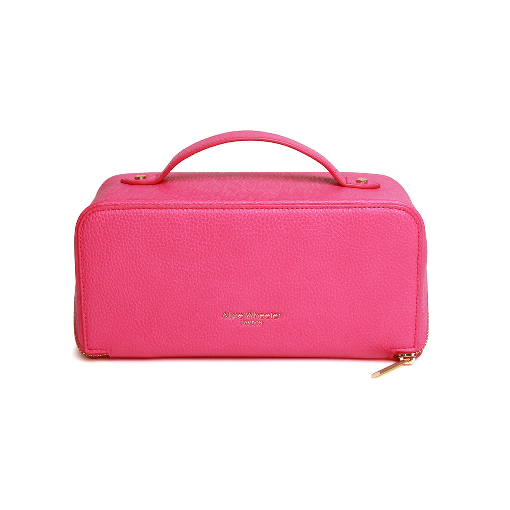 Hot Pink Train Case – Alice Wheeler London