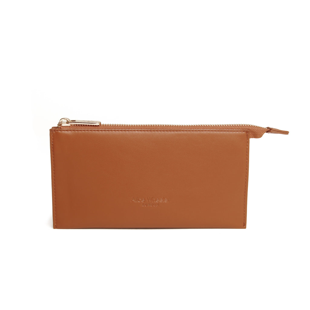Tan - Valencia Double purse – Alice Wheeler London